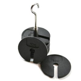 Mass & Hanger Set. Cast Alloy 9 X 10G, Hanger 100g